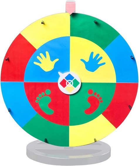 Twister Game Spinner Template