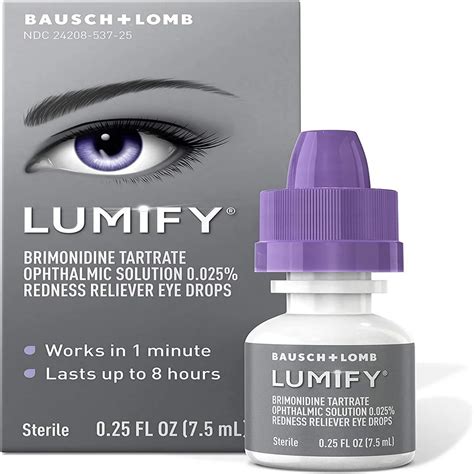 Lumify Redness Reliever Eye Drops 2 Pack