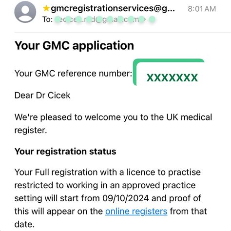I Am Excited To Announce That I Am Now Fully Registered With The Gmc To Practice As A Medical