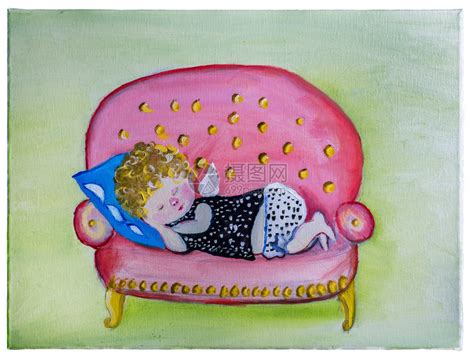 孩子们在油画上油艺术家尤金盖普钦斯凯的图纸静插画图片下载 正版图片503239843 摄图网