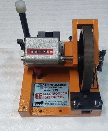 Steel Wire Rope Length Measurer For Industrial At ₹ 19000 In Mumbai