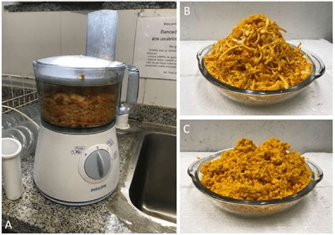 Crushing The Substrate A Food Multiprocessor B Sliced Peel C