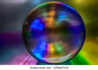 Abstract Colored Lighting Layer Background Refraction Stock Vector