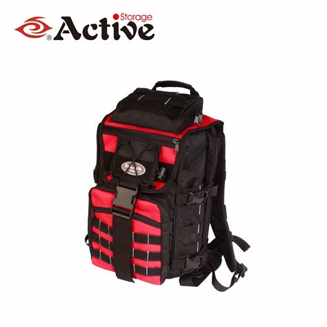 600d Polyester Tool Backpack Tool Bag Heavy Duty For Electrician Tools