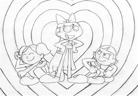 Ppg In Dexters Lab Style Commission By Grishamanimation1 On Deviantart