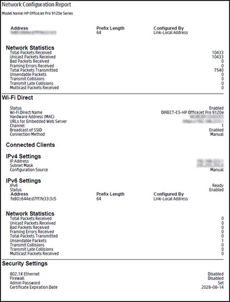 Hp Officejet Pro 9110 9120 9130 Printers Printing Self Test Pages Hp® Support
