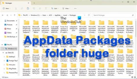 Appdata Packages Folder Huge How To Clean Appdata Folder In Windows