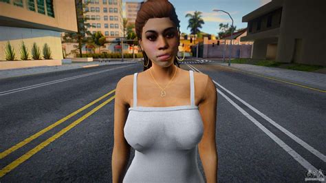 Gta Vi Lucia White Dress Trailer V1 для Gta San Andreas