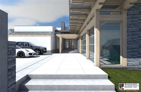 Samuelson Timberframe Design Calgary Alberta West Coast Contemporary