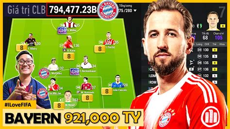 921 000 Tỷ Bp Tươi Bay Màu I Love Hoàn Thiện Siêu Đội Hình Bayern