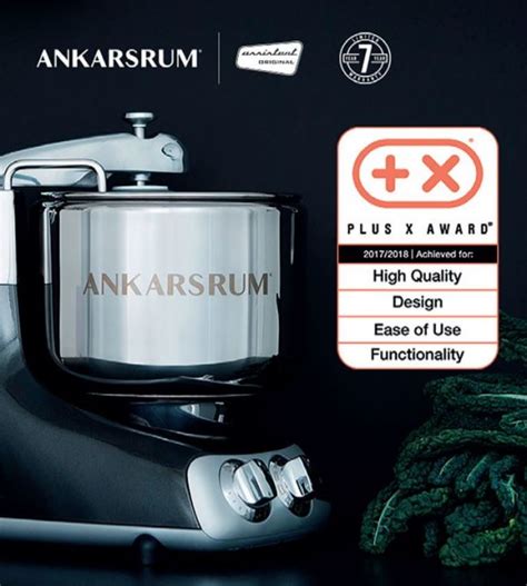 Plus X Award Ankarsrum Primé 4 Fois Offrir International