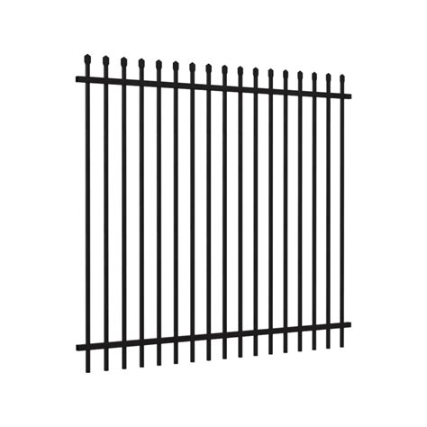 Rapidfence 2100 X 2400 X 40mm Black Security Fence Panel Bunnings