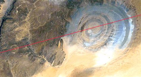 A New Atlantis Location Is Proposed The Richat Structure In