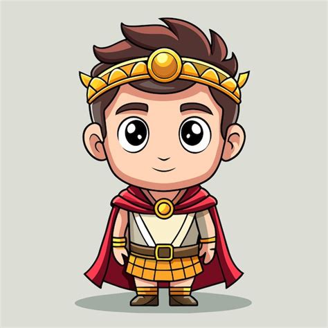 Premium Vector Mythical Augustus Caesar Vector Graphic