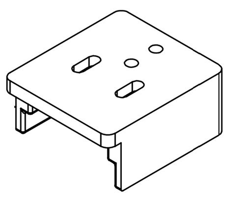 Sargent Top Or Bottom Mullion Retainer