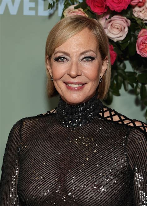 Allison Janney See Through Dress Pictures Photos Of Sheer Look Closer Weekly