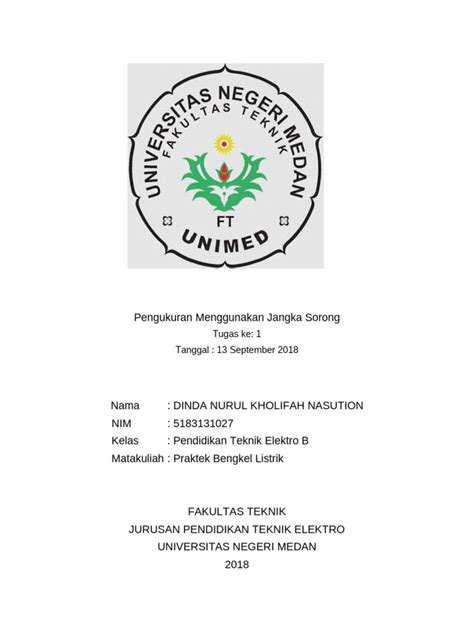 Pengukuran Menggunakan Jangka Sorong Pdf