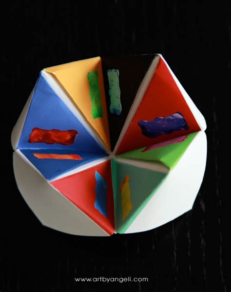 Artbyangeli Origami Chatterbox Free Printable