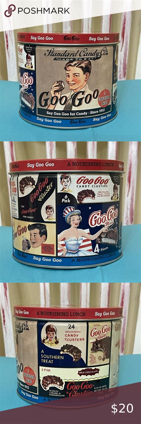 Goo Goo Candy Clusters Tin Candy Companies Candy Chocolate Milk