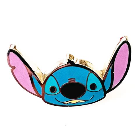 Disney Cute Characters Mini Faces Of Mickey And Friends Stitch Pin The