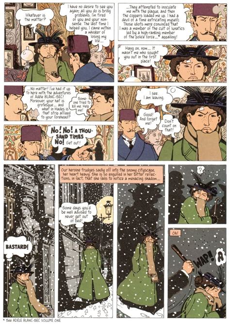Feature The Adventures Of Adèle Blanc Sec By Jacques Tardi Solrad