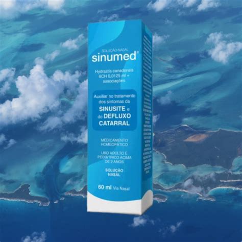Sinumed SoluÇÃo Nasal Spray Sinusite Defluxo Catarral Dor CabeÇa