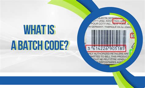 What Is A Batch Code Its Importance In Chemical Import And Export