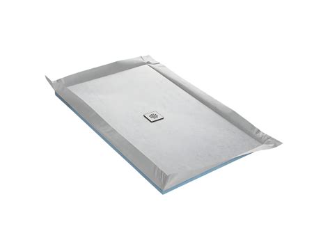 Piatto Doccia Da Piastrellare Flatbord 4 Pendenze Con Membrana Impermeabile E Scarico