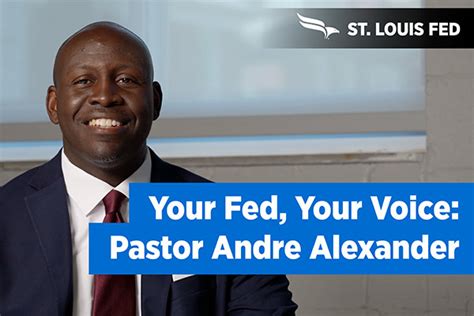 Pastor Andre Alexander Your Fed Your Voice Video Profile
