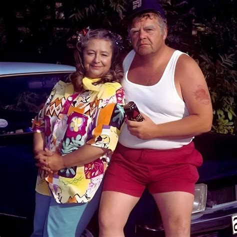 Classic Geoffrey Hughes As Onslow And Judy Cornwell As Daisy In