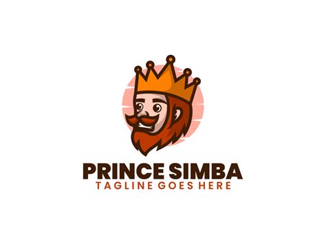 Prince Simba Mascot Cartoon Logo Graphic By Artnivorastd · Creative Fabrica