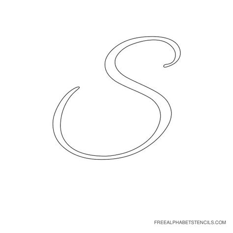 Free Cut Out Printable Cursive Letter Stencils Artofit
