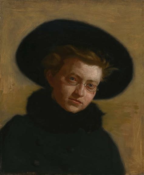 Portrait Of Lillian Hammit Girl In A Big Hat By Thomas Eakins Truly Art