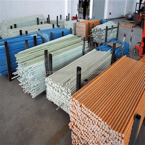 High Strength Fiberglass Frp Grp Threaded Rock Roof Bolts Frp Bolt And Fiberglass Rockbolt