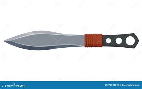 Military Hunting Knife Combat Weapon Blade Vector Model Type Trapper