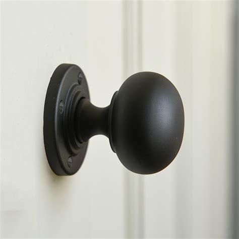 Black Door Handles Matt Black Door Knobs Bun Door Knobs