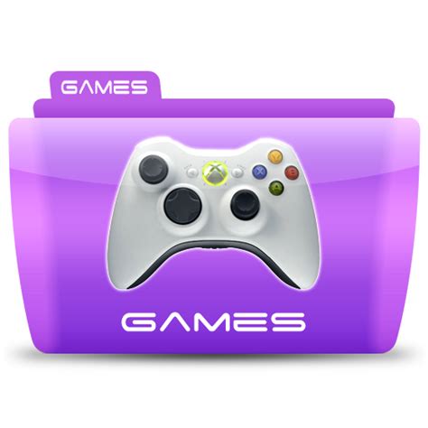 Games Folder Icon At Collection Of Games Folder Icon