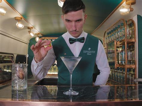Hop Aboard The Sipsmith Martini Express This Christmas Secret London