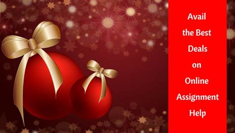 Best Christmas Offers On Assignment Writing Assignment Prime