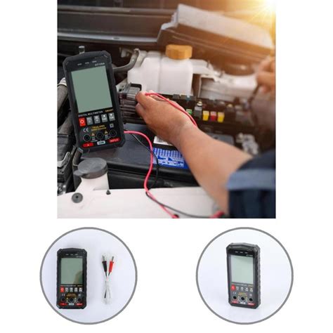 Black Compact Useful Smart Digital Multimeter Comp Vicedeal