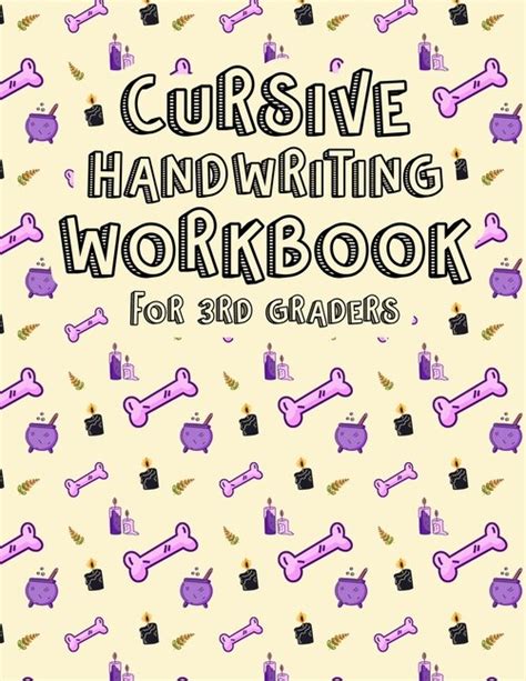 Cursive Handwriting Workbook For 3rd Graders Cursive Writing Books For