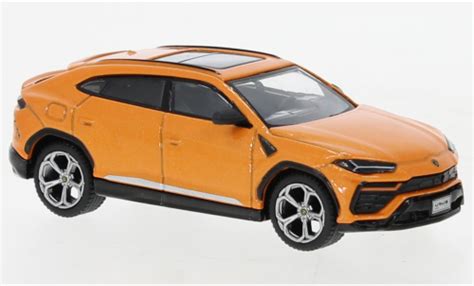 Diecast Model Cars Lamborghini Urus 1 64 Mini Gt Metallise Orange Uk