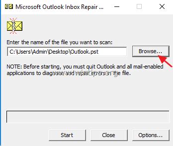 FIX Outlook File Access Denied Cannot Open PST Or Import PST File