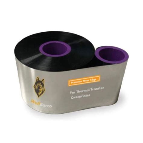 1 Roll 433 X 1968 110mm X 600m Premium Near Edge Waxresin Thermal