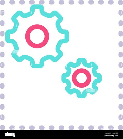 Development Process Illustration Vector On A White Background Stock