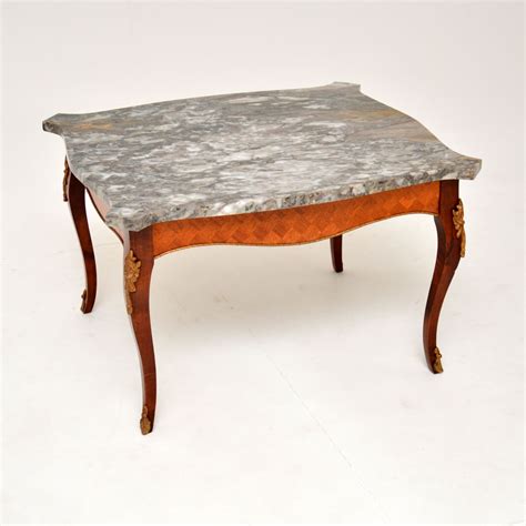 Antique Marble Top Coffee Table Sets At Bruce Lohr Blog