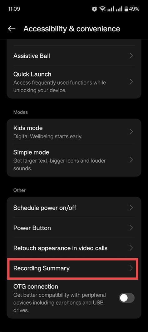 How To Enable Recording Summary On Your Oneplus Phone