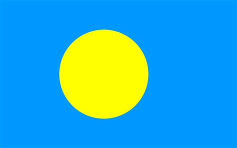Bandera De Palaos Significado Colores E Historia