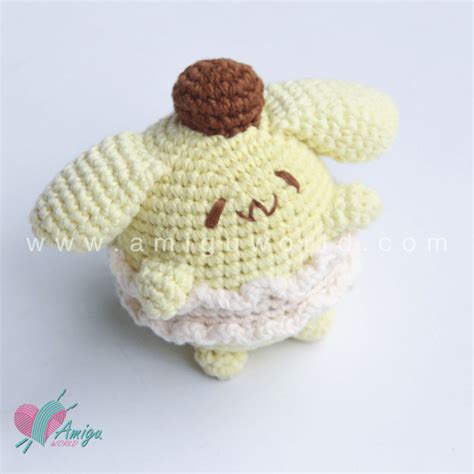 Amigurumi Cute Pompompurin Free Crochet Pattern
