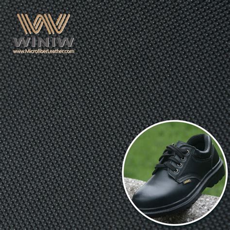 Diseño Personalizado Faux Safety Shoes Leather Buen Precio Faux Safety